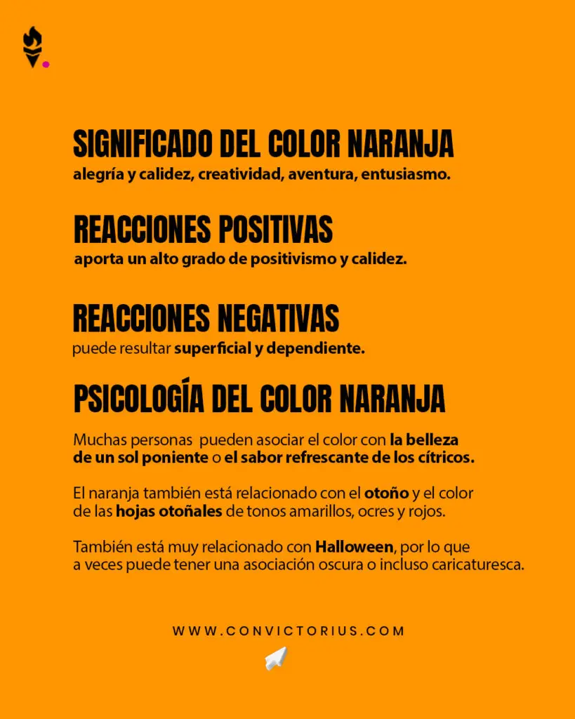 El significado del color naranja en la educación | Colegio de Psicólogos SJ